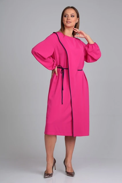 Платье 4065 фуксия Tvin купить в интернет магазине Велесмода